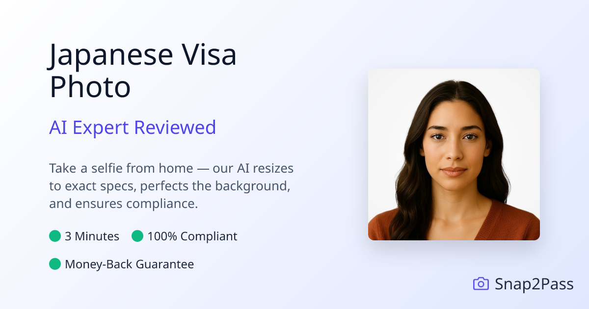 Japanese Visa Photo Requirements - Complete Guide | Snap2Pass